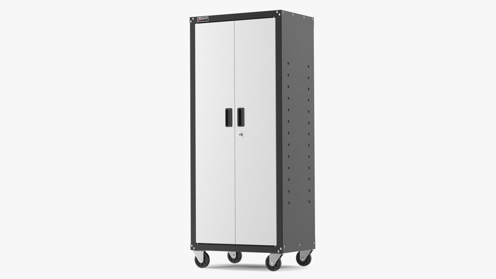 Grey Freestanding Garage Cabinet 3D model - TurboSquid 2091425