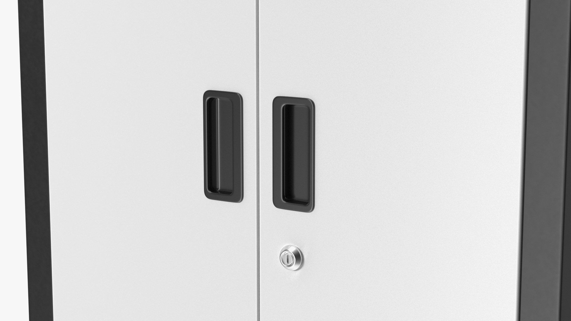 Grey Freestanding Garage Cabinet 3D Model - TurboSquid 2091425