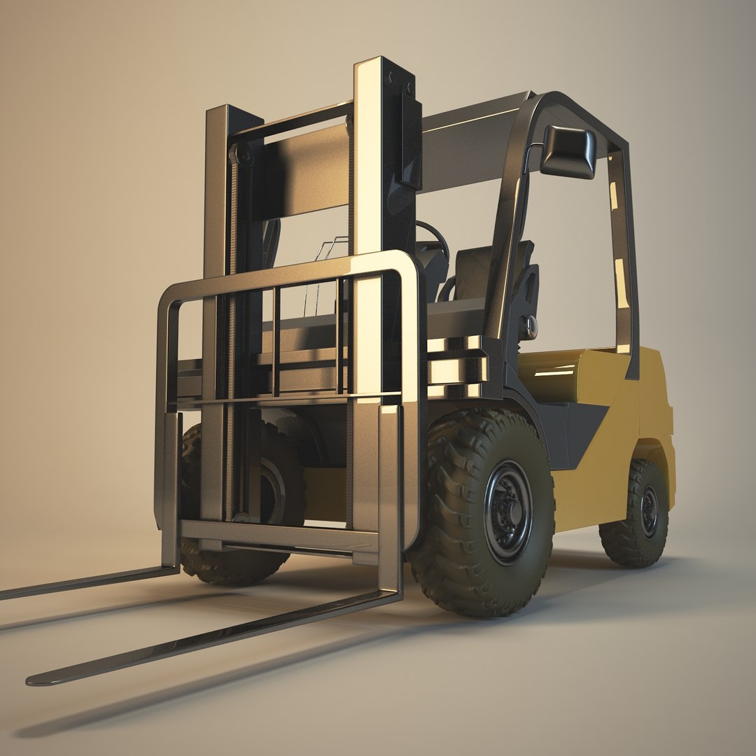 Forklift 3D - TurboSquid 1024639