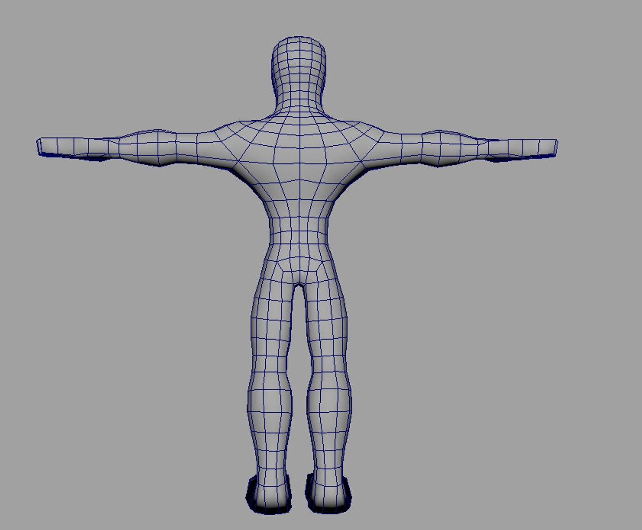 3d Model Basic Male