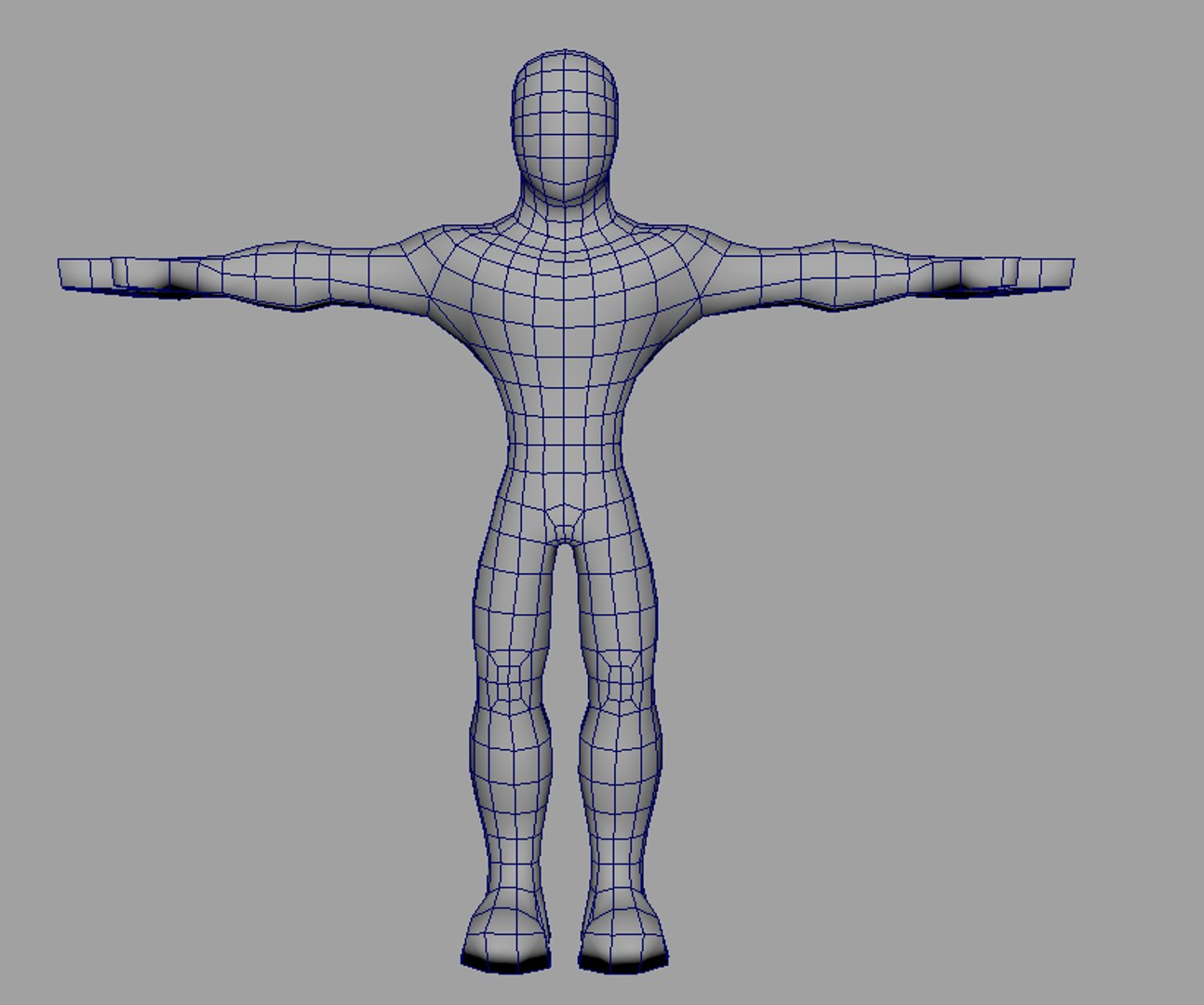 3d Model Basic Male