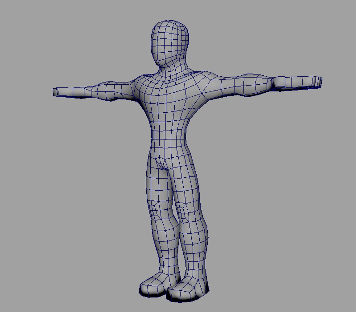 3d Model Basic Male