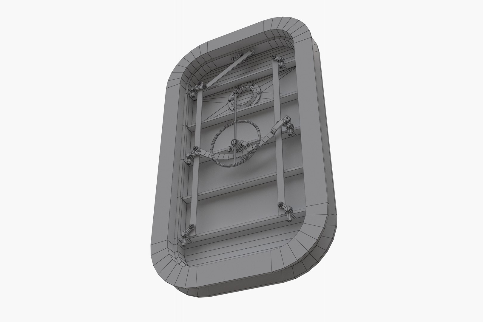 Ship Metal Bunker Door 3D - TurboSquid 2000129