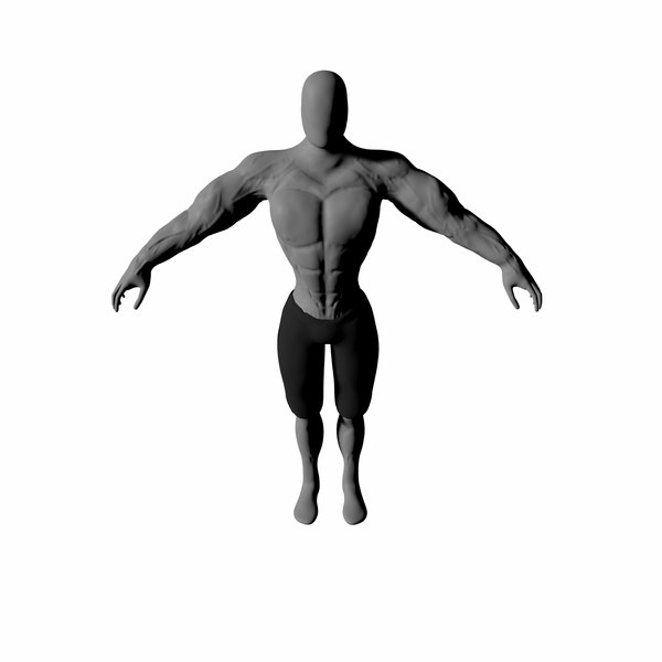 3D модель Giga Chad - TurboSquid 1980012