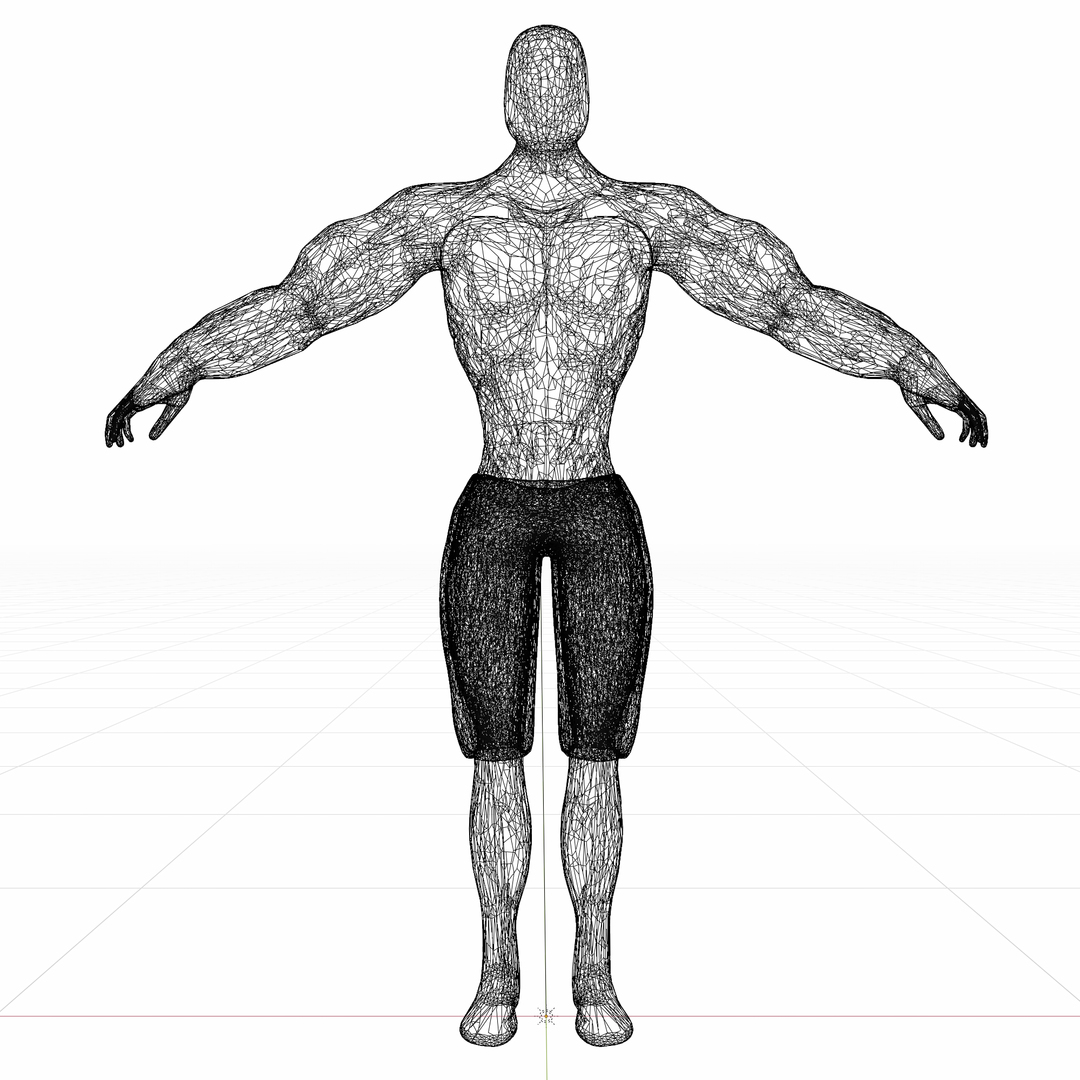 3D модель Giga Chad - TurboSquid 1980012