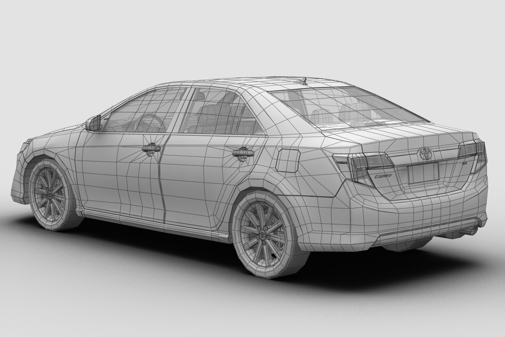 Toyota Camry 3d Model