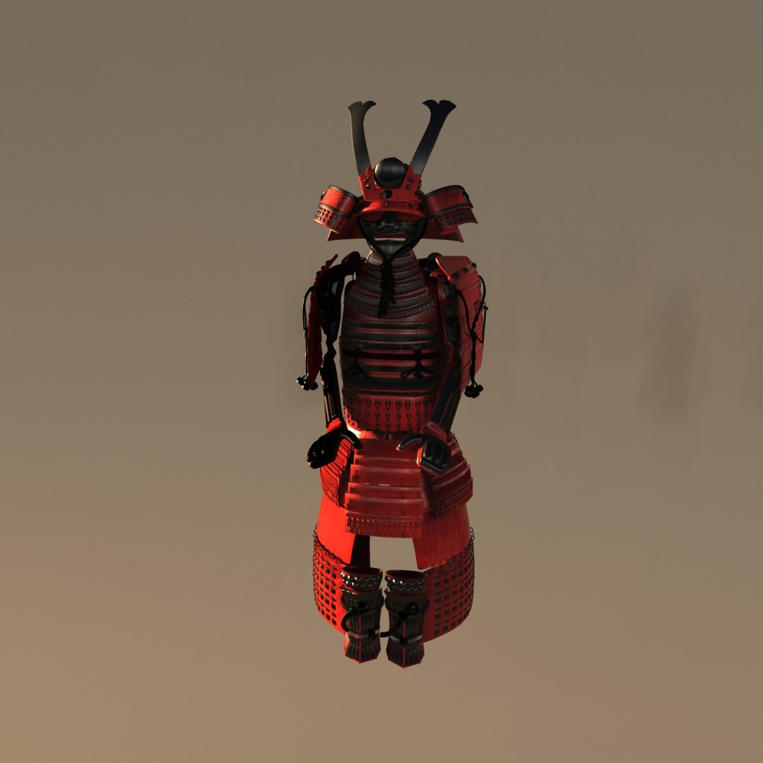 Samurai Armor Obj