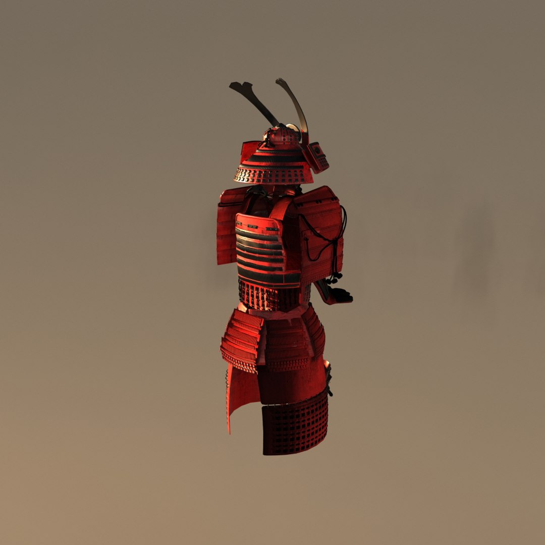 Samurai Armor Obj
