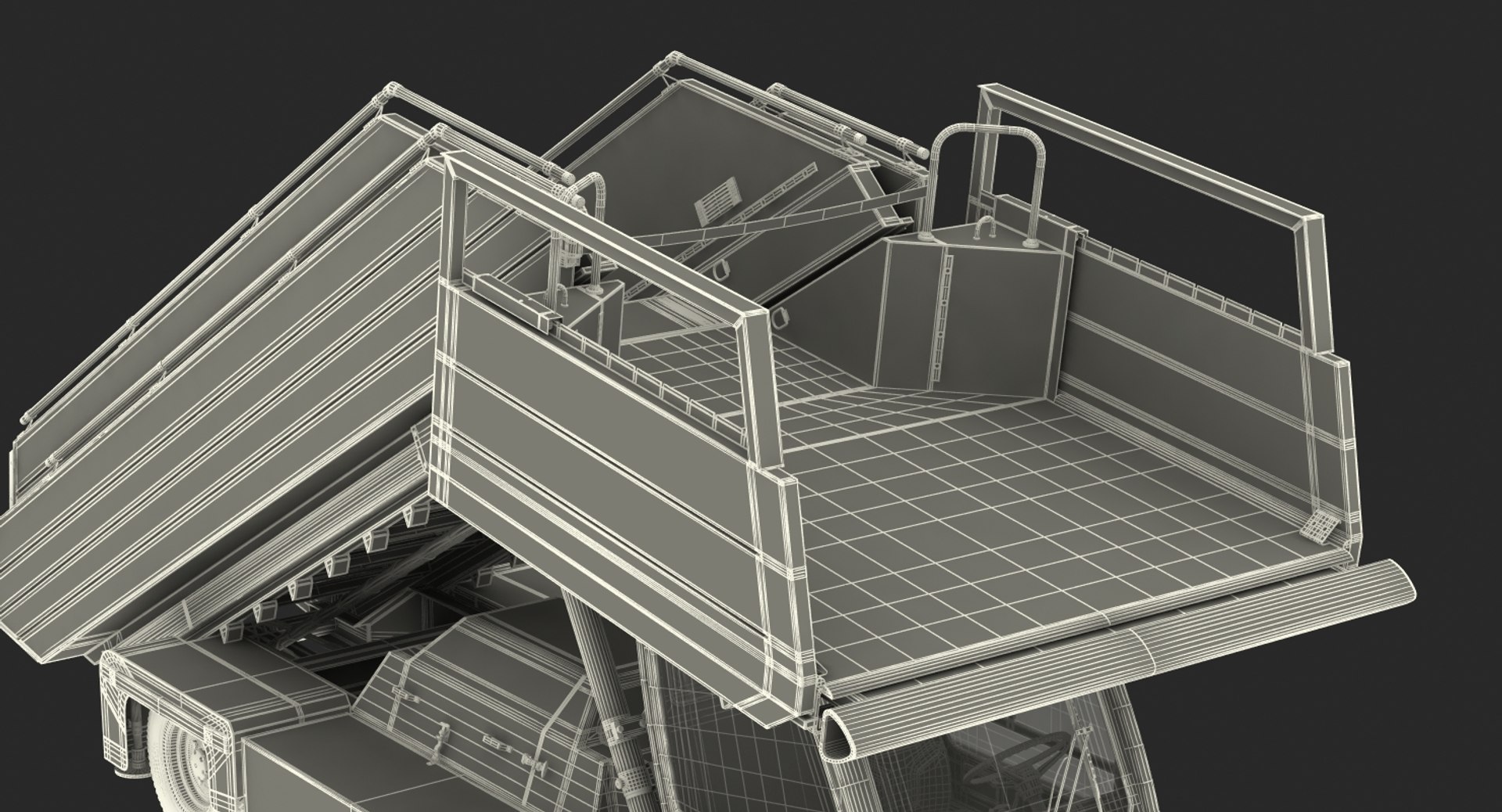 Passenger Steps Car Tld 3d C4d