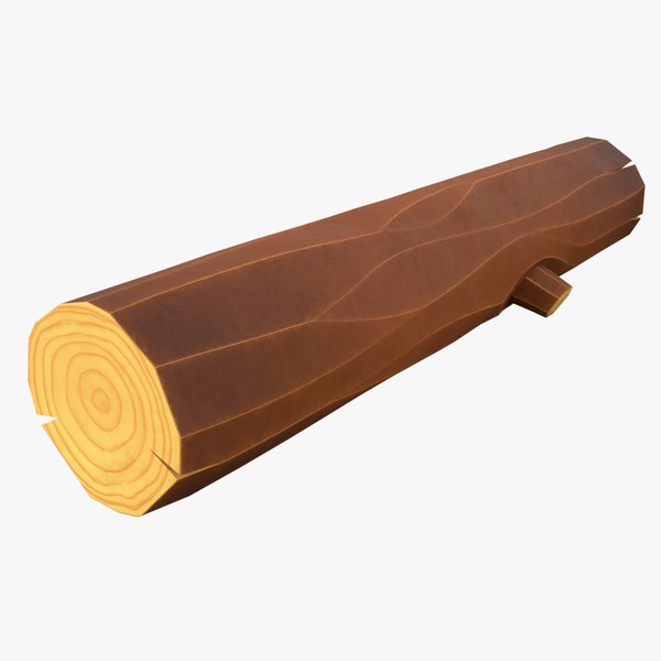 Cartoon Log 05 model - TurboSquid 1941559