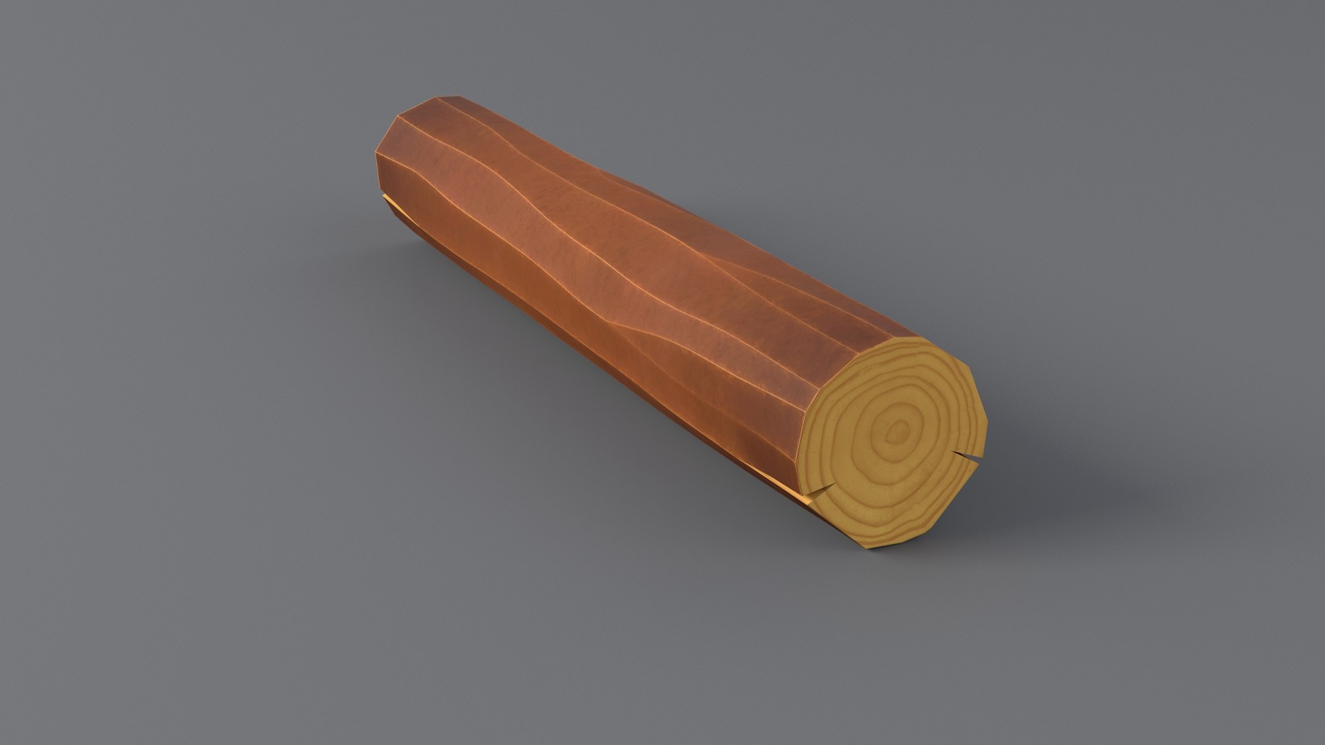 Cartoon Log 05 Model - TurboSquid 1941559