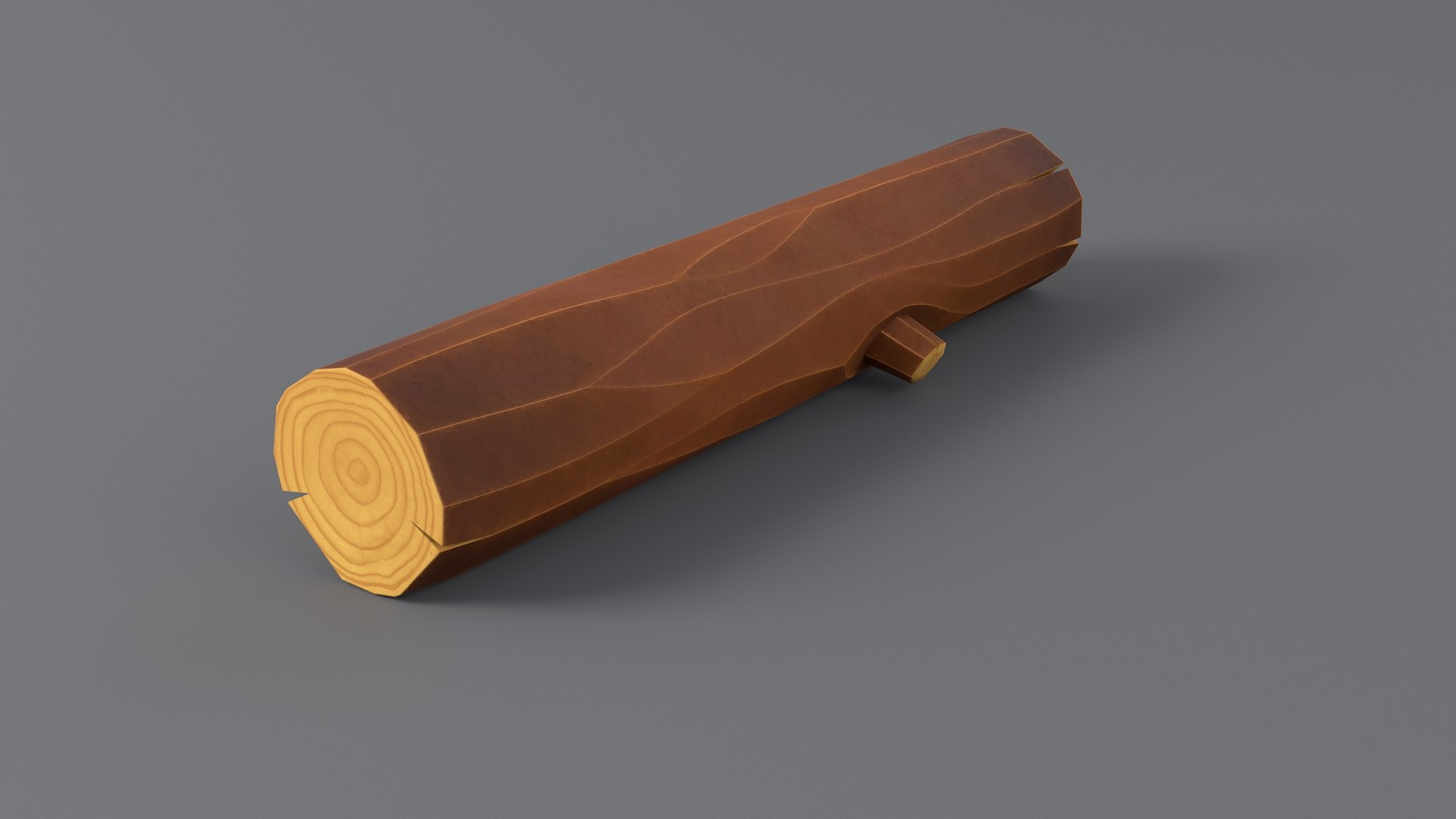 Cartoon Log 05 model - TurboSquid 1941559