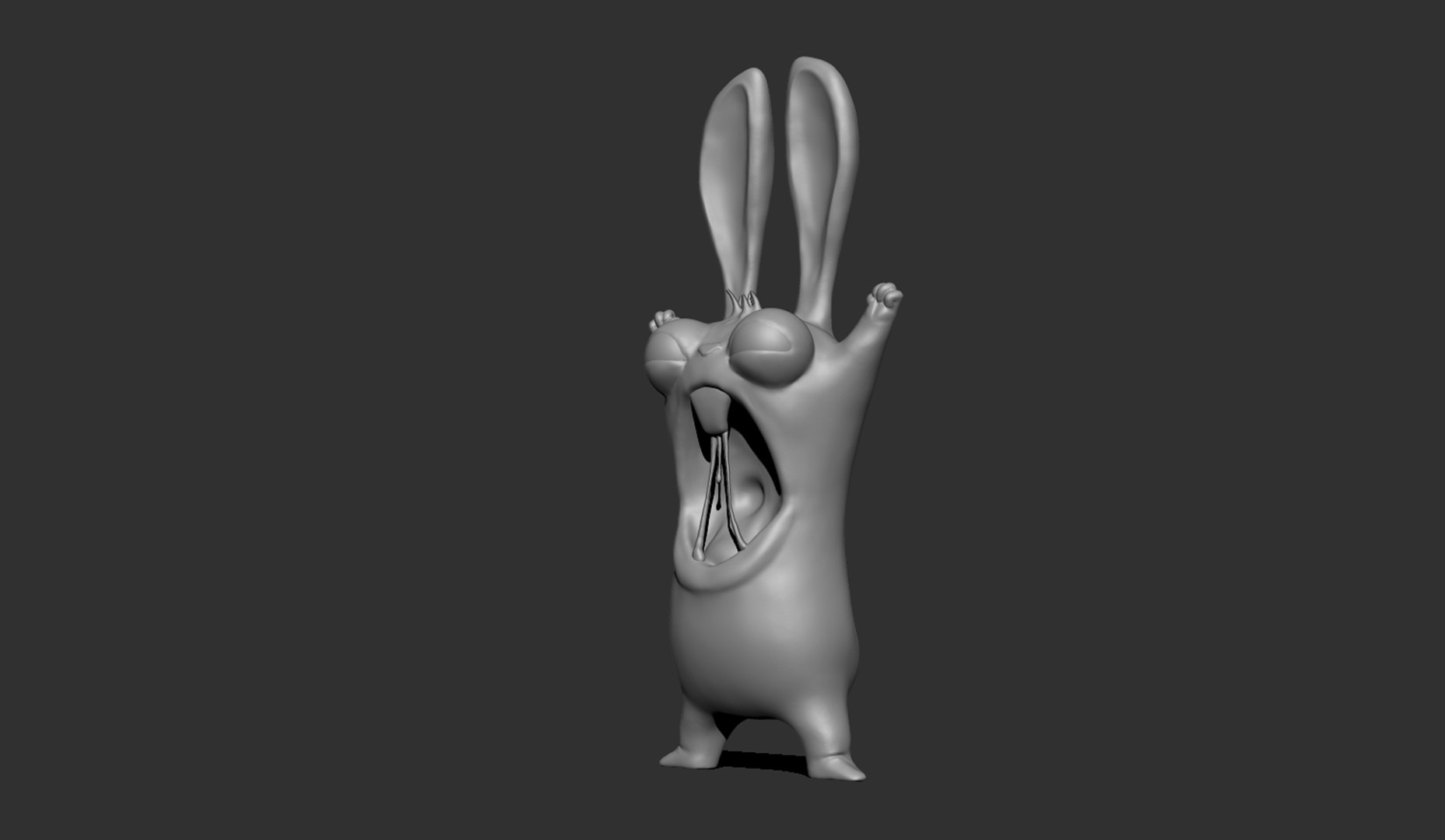Crazy Rabbit 3D Print Model 3D Model - TurboSquid 1725247