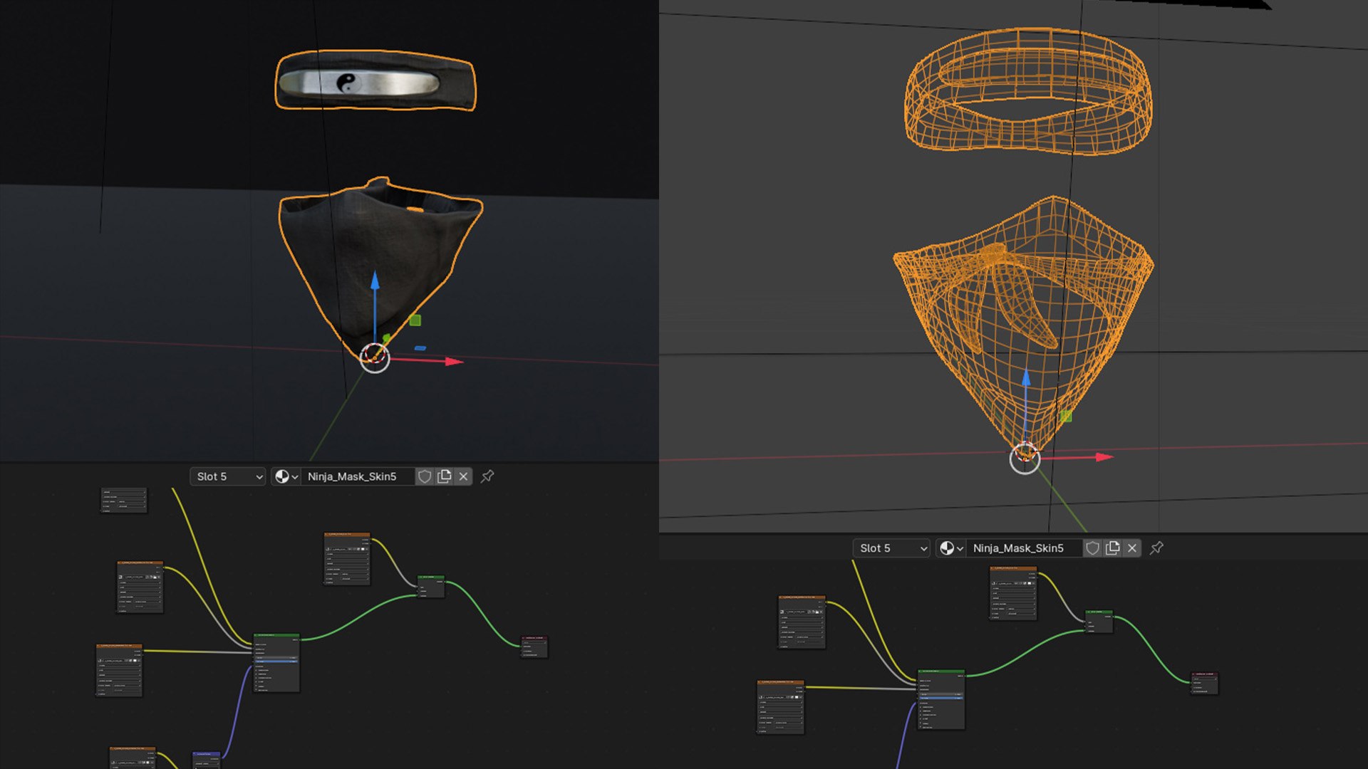 3D Model Ninja Mask - TurboSquid 2398505
