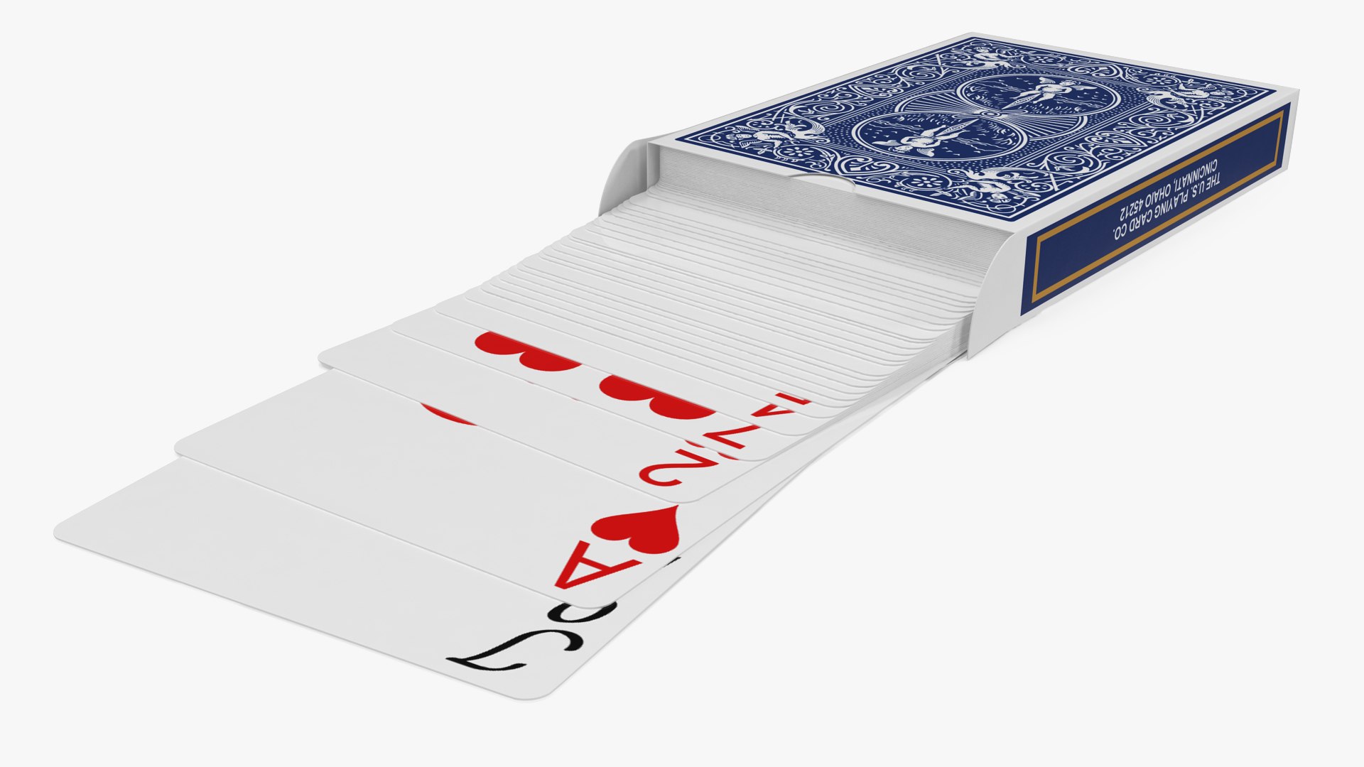 3D Open Poker Cards Deck Model - TurboSquid 1495673