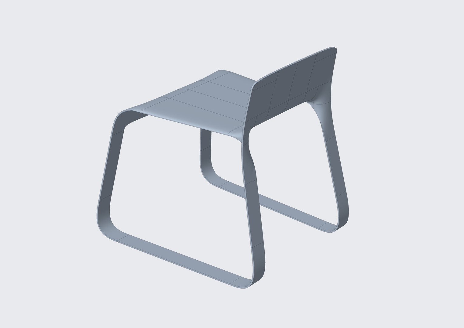 Mobius chair judicael cornu 3D model - TurboSquid 1423359