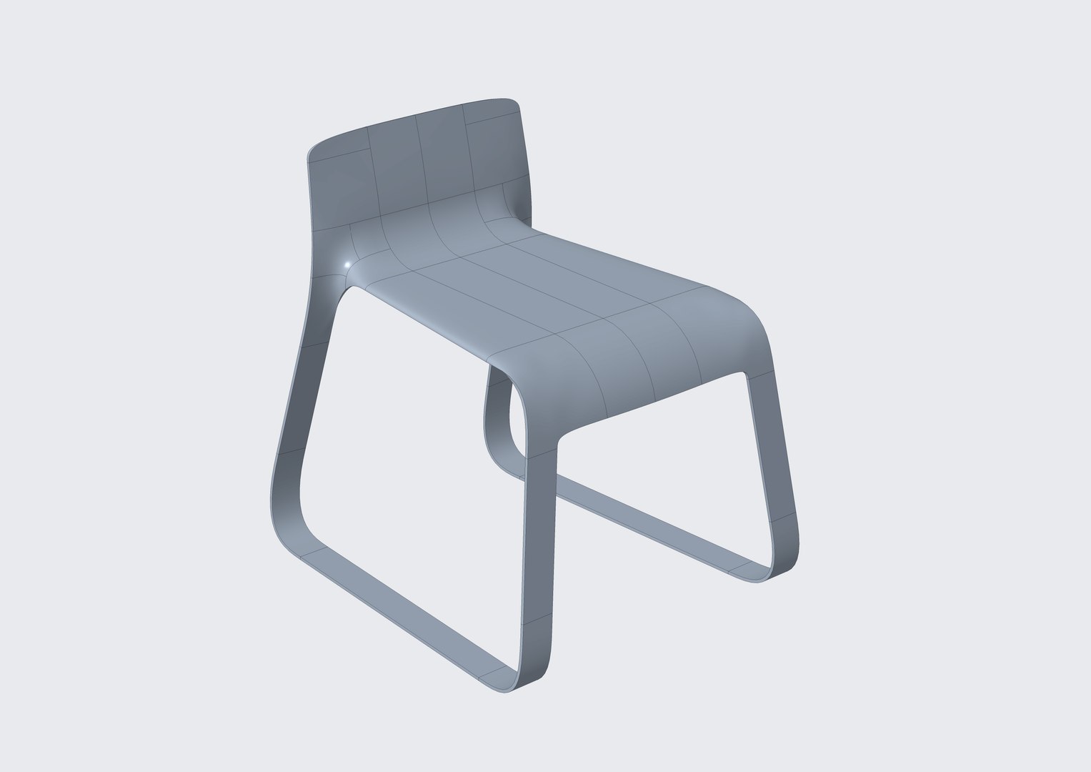 Mobius chair judicael cornu 3D model - TurboSquid 1423359
