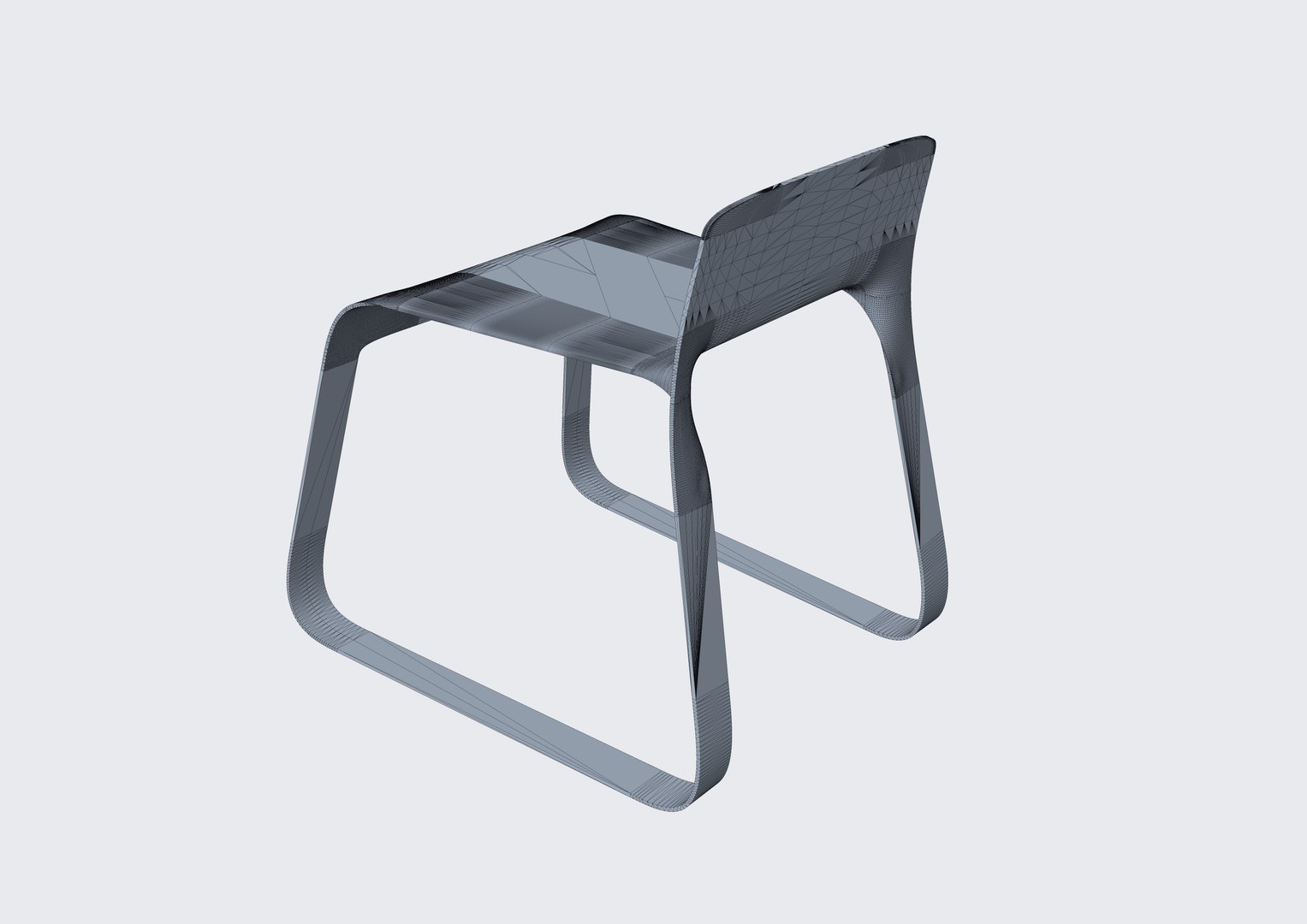 Mobius chair judicael cornu 3D model - TurboSquid 1423359