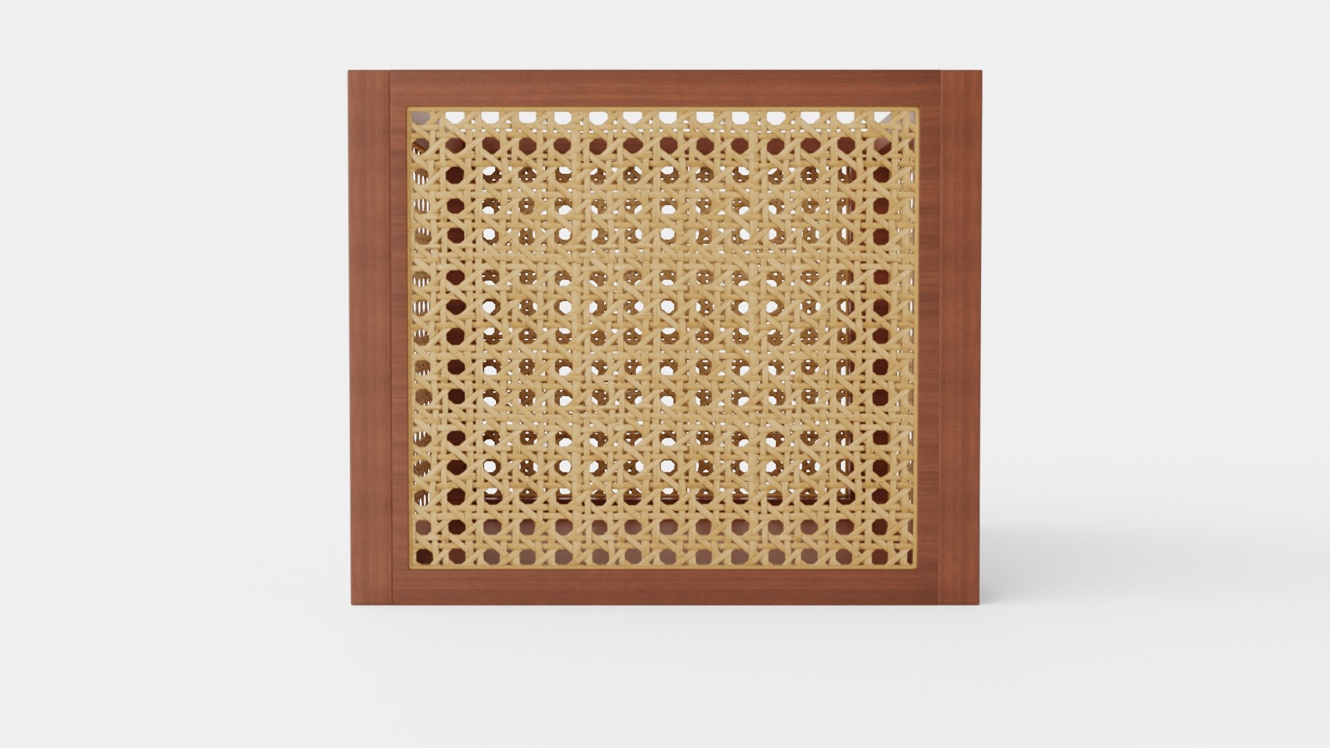 Rattan Storage Basket Brown 3D - TurboSquid 2246319