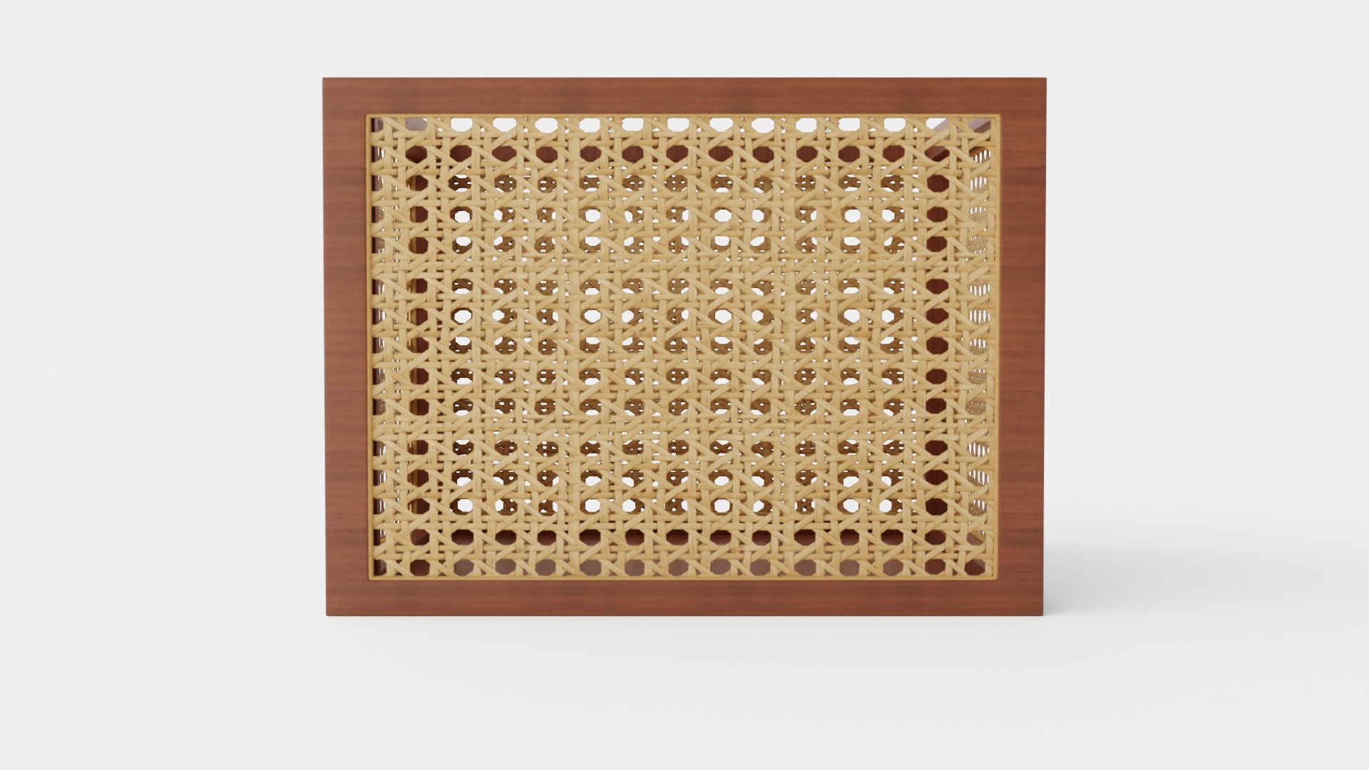 Rattan Storage Basket Brown 3D - TurboSquid 2246319