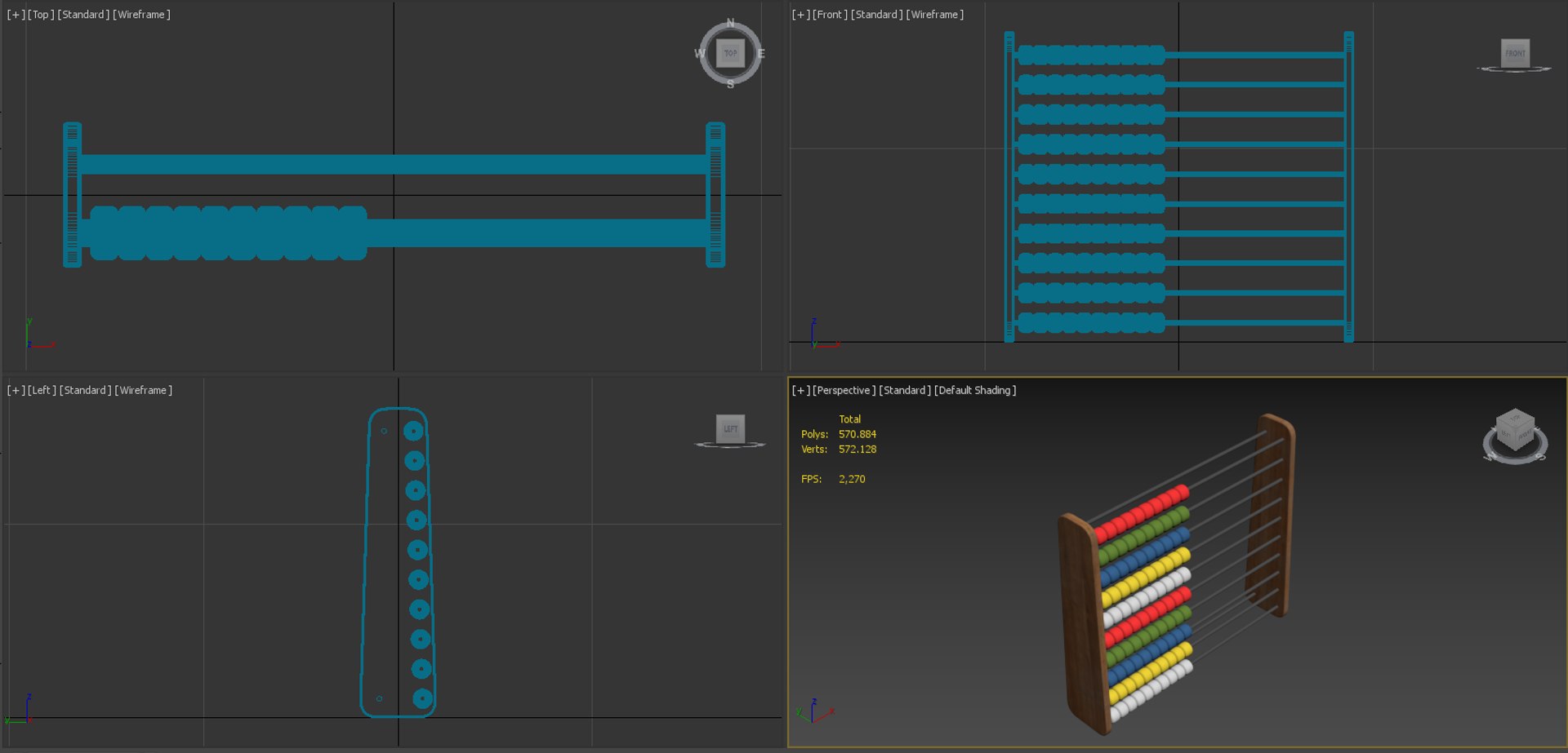 Abacus 3D Model - TurboSquid 1943422