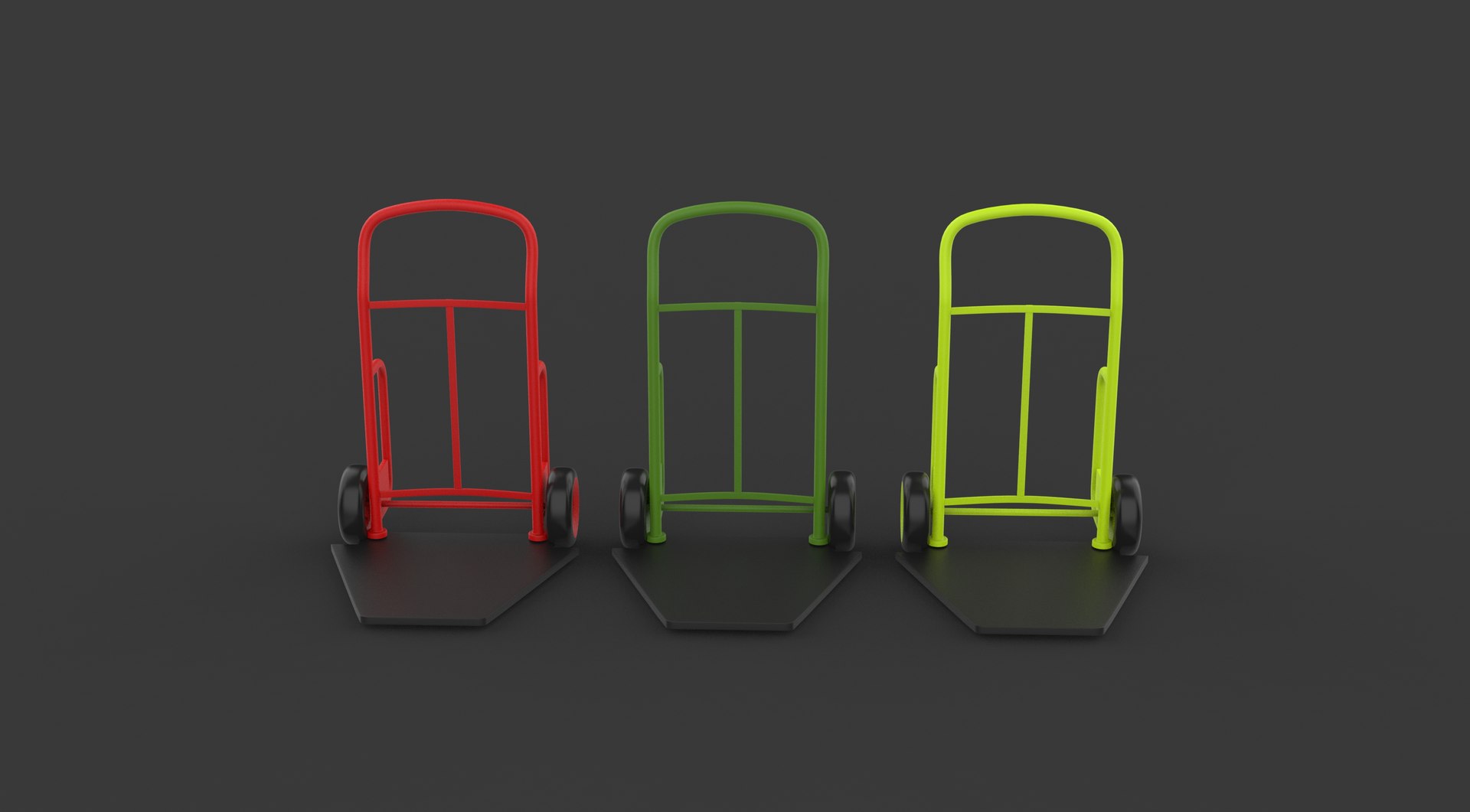 3D Hand Truck 3D Model - TurboSquid 2368603