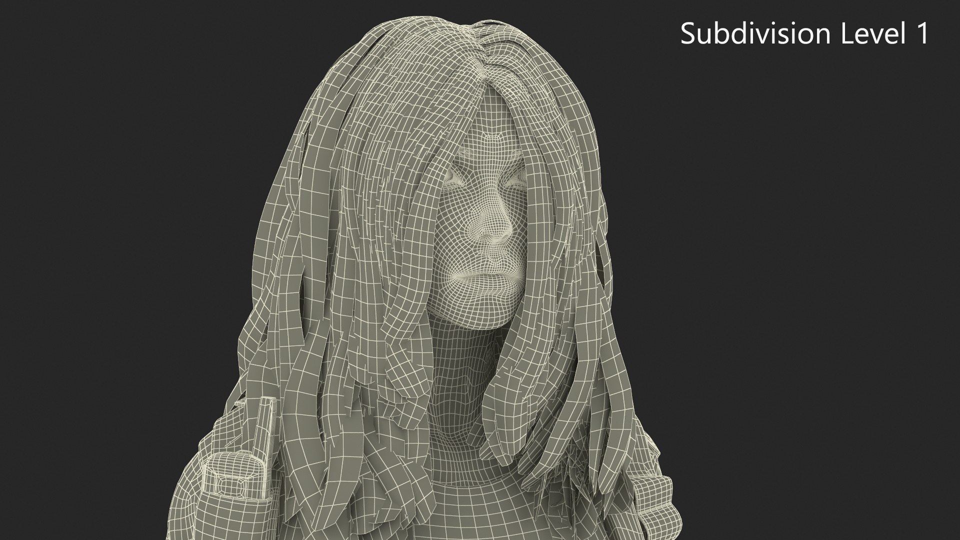 Female Post-Apocalyptic Survivor With Rifle 3D Model - TurboSquid 2354713