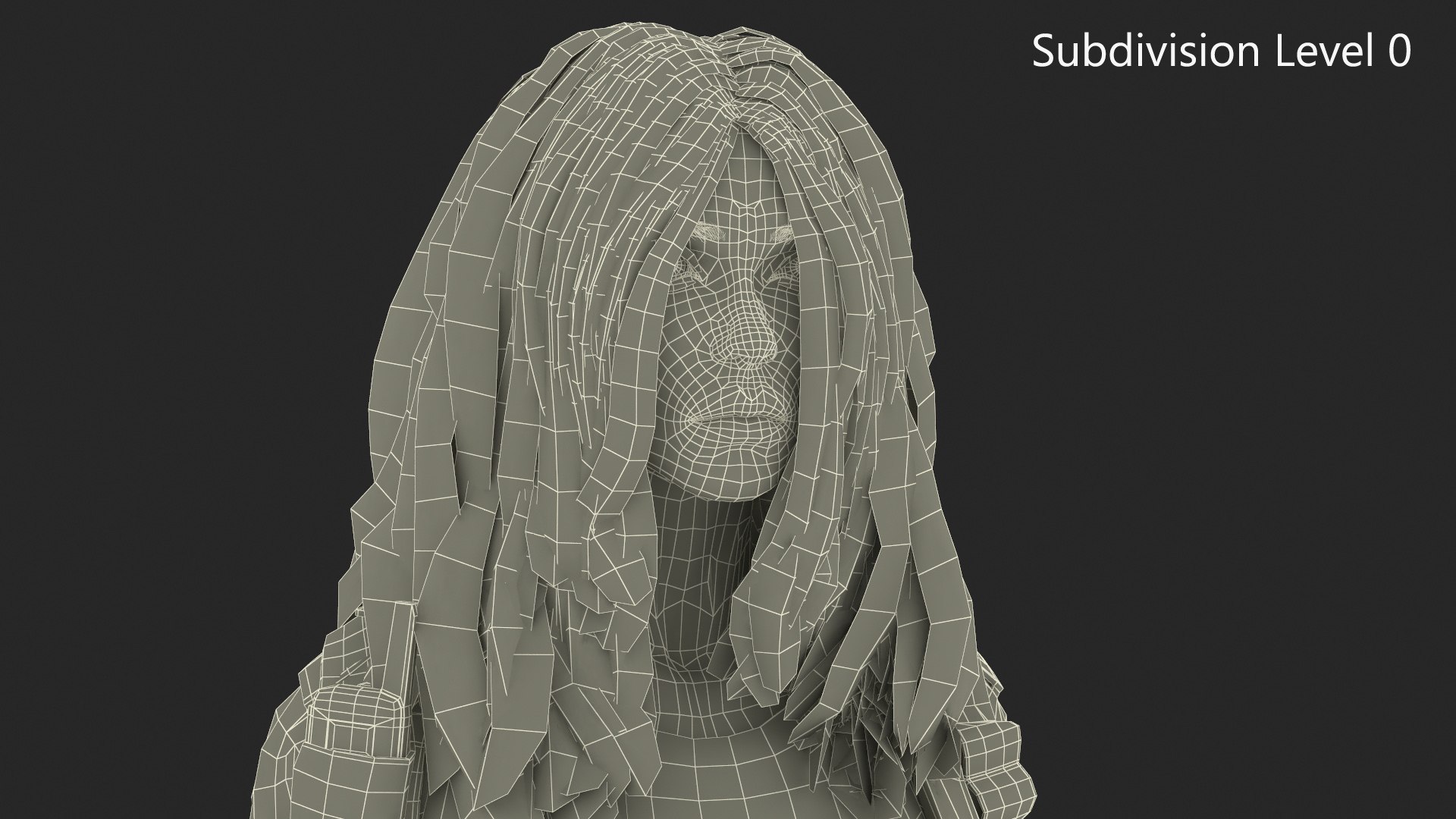 Female Post-Apocalyptic Survivor With Rifle 3D Model - TurboSquid 2354713