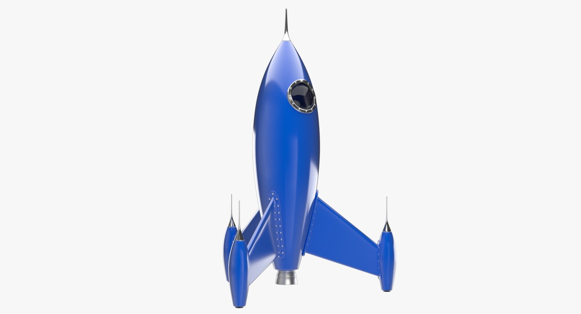 3d rocket ship 1