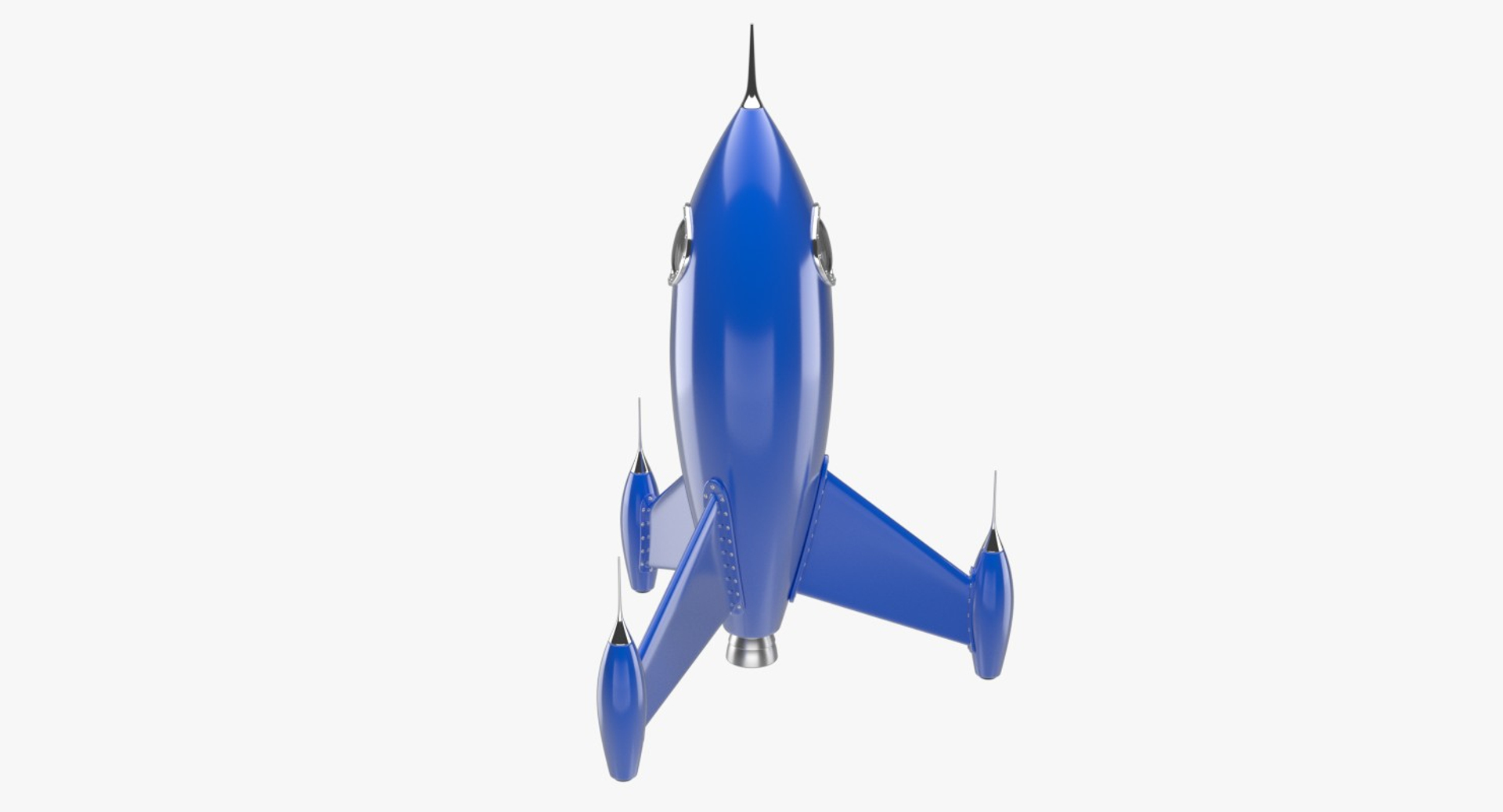 3d rocket ship 1