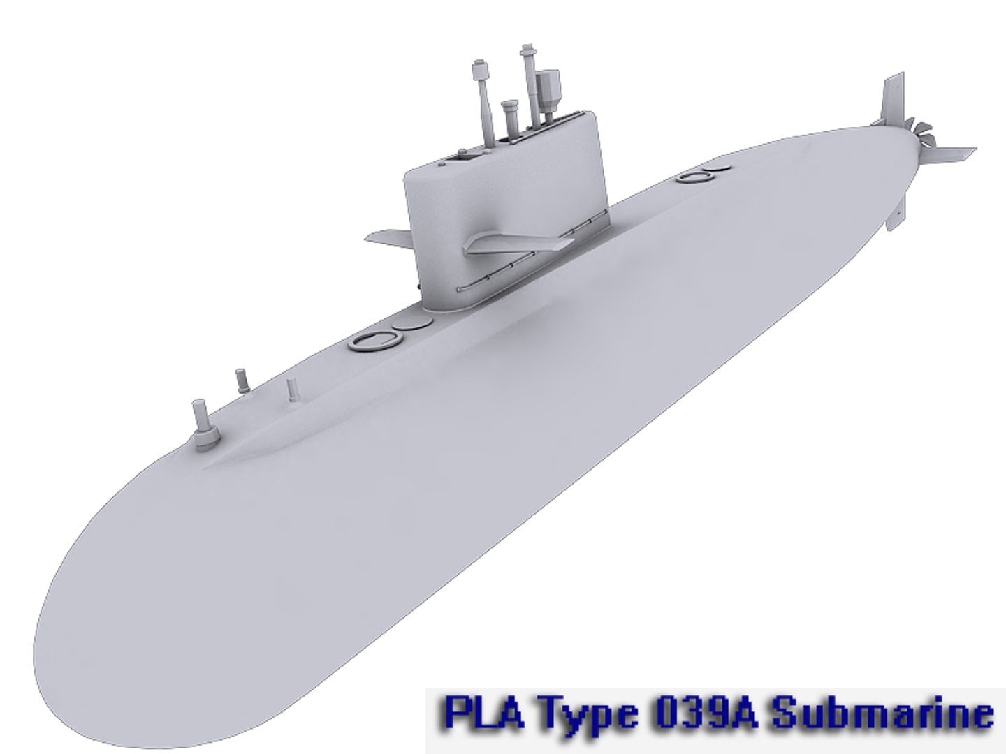 3d Submarine Pla Type
