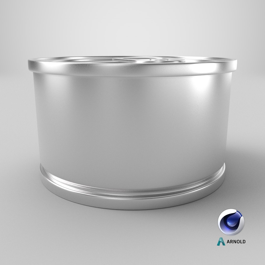 Tin Can 10oz 3D Model - TurboSquid 2516922