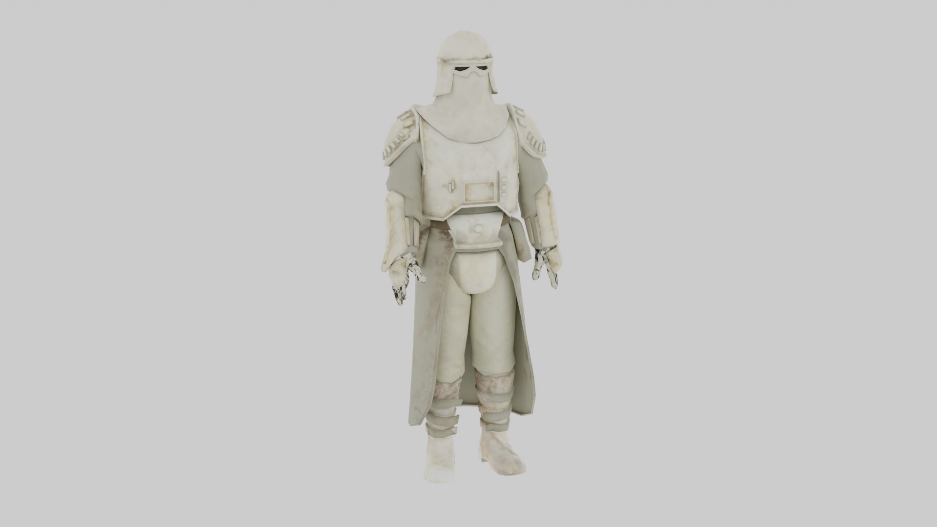 Star Wars Snow Trooper Rigged 3D Model - TurboSquid 2049336