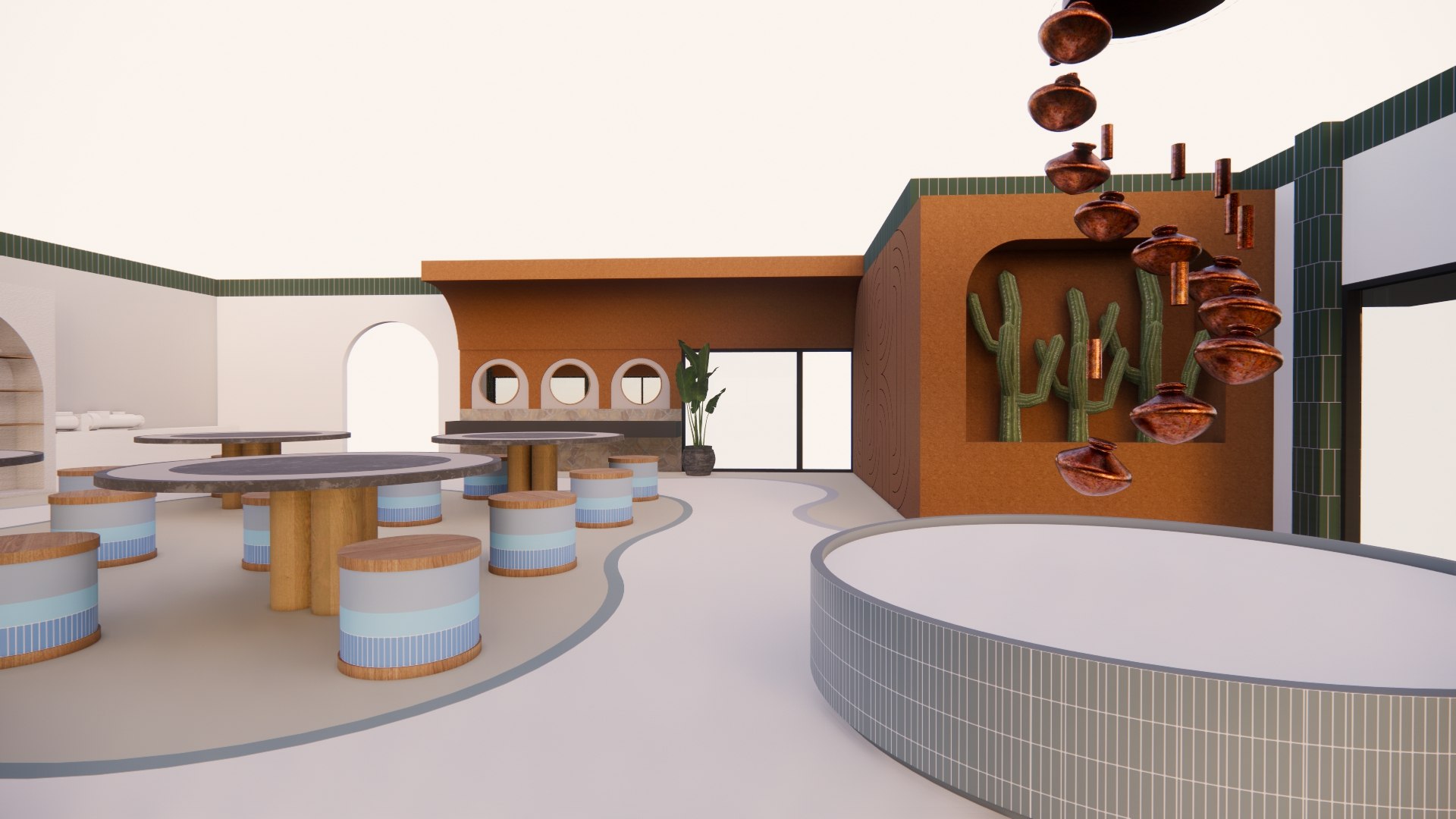 Food Court 5 3D - TurboSquid 2289363
