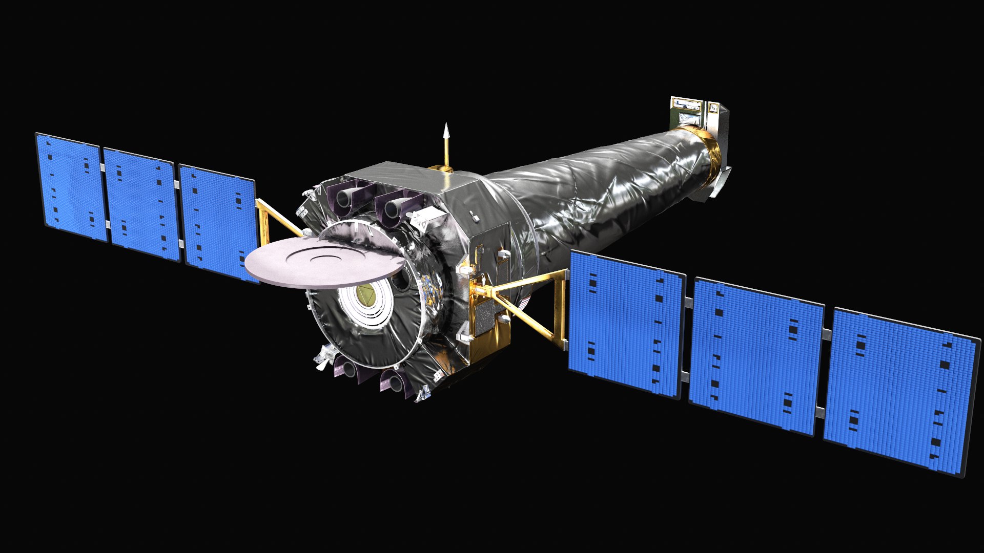 Nasa great observatories s 3D model - TurboSquid 1478513