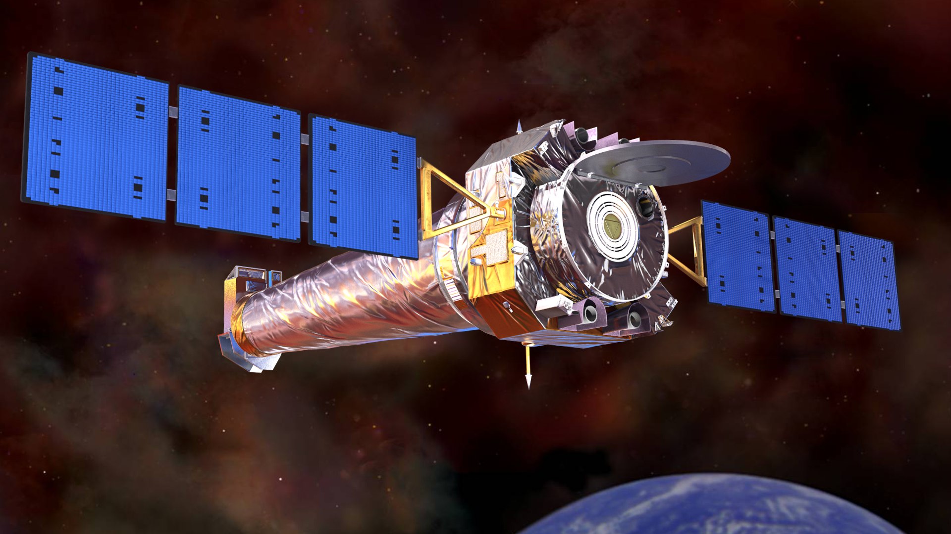 Nasa great observatories s 3D model - TurboSquid 1478513