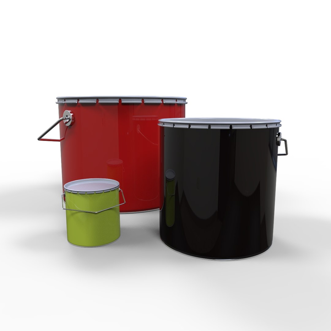 Paint Container 3ds