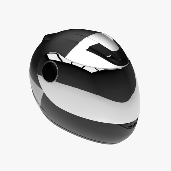 3d max motorcycle helmet