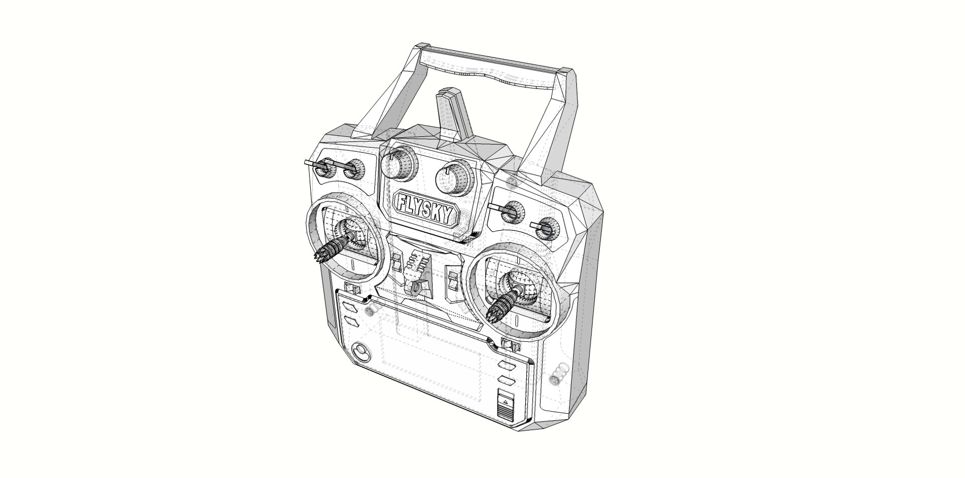 Transmitter 6 i6 3D model - TurboSquid 1326930