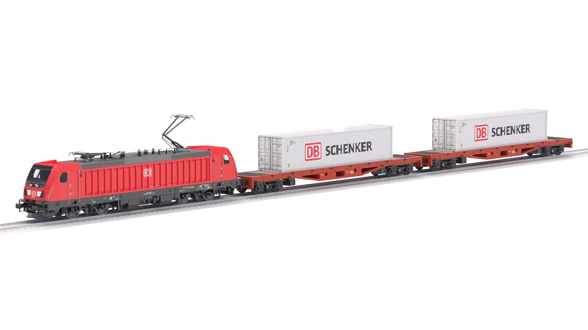 3D Bombardier TRAXX AC3 DB Cargo - TurboSquid 2039695