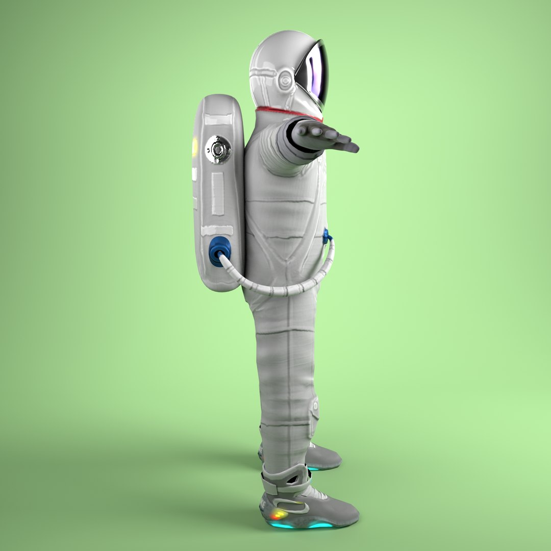 3D Model Astronaut Cartoon - TurboSquid 1600696