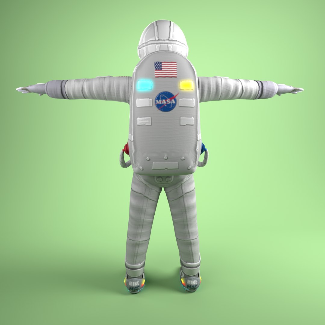 3D Model Astronaut Cartoon - TurboSquid 1600696