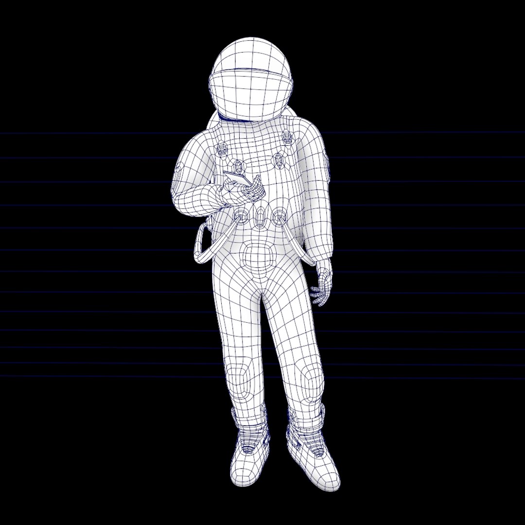 3D Model Astronaut Cartoon - TurboSquid 1600696