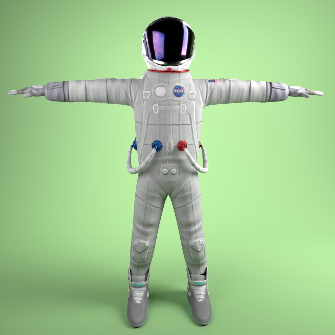 3D Model Astronaut Cartoon - TurboSquid 1600696