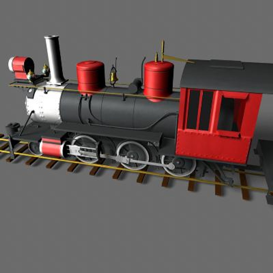 on30 steam engine coal 3d model