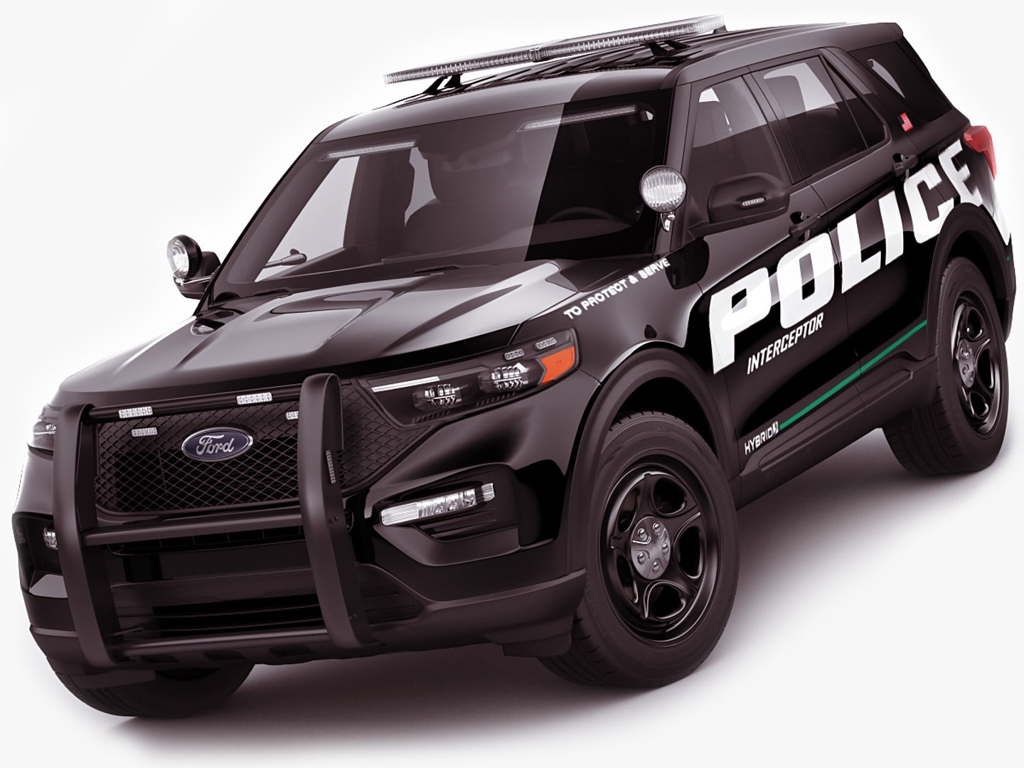 Explorer police interceptor model - TurboSquid 1429975
