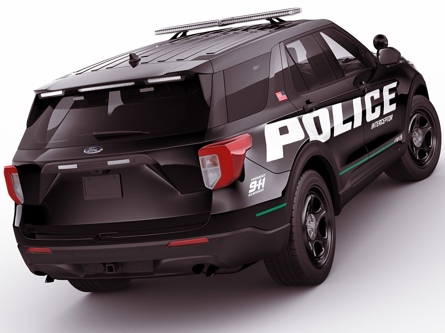 Explorer Police Interceptor Model - TurboSquid 1429975