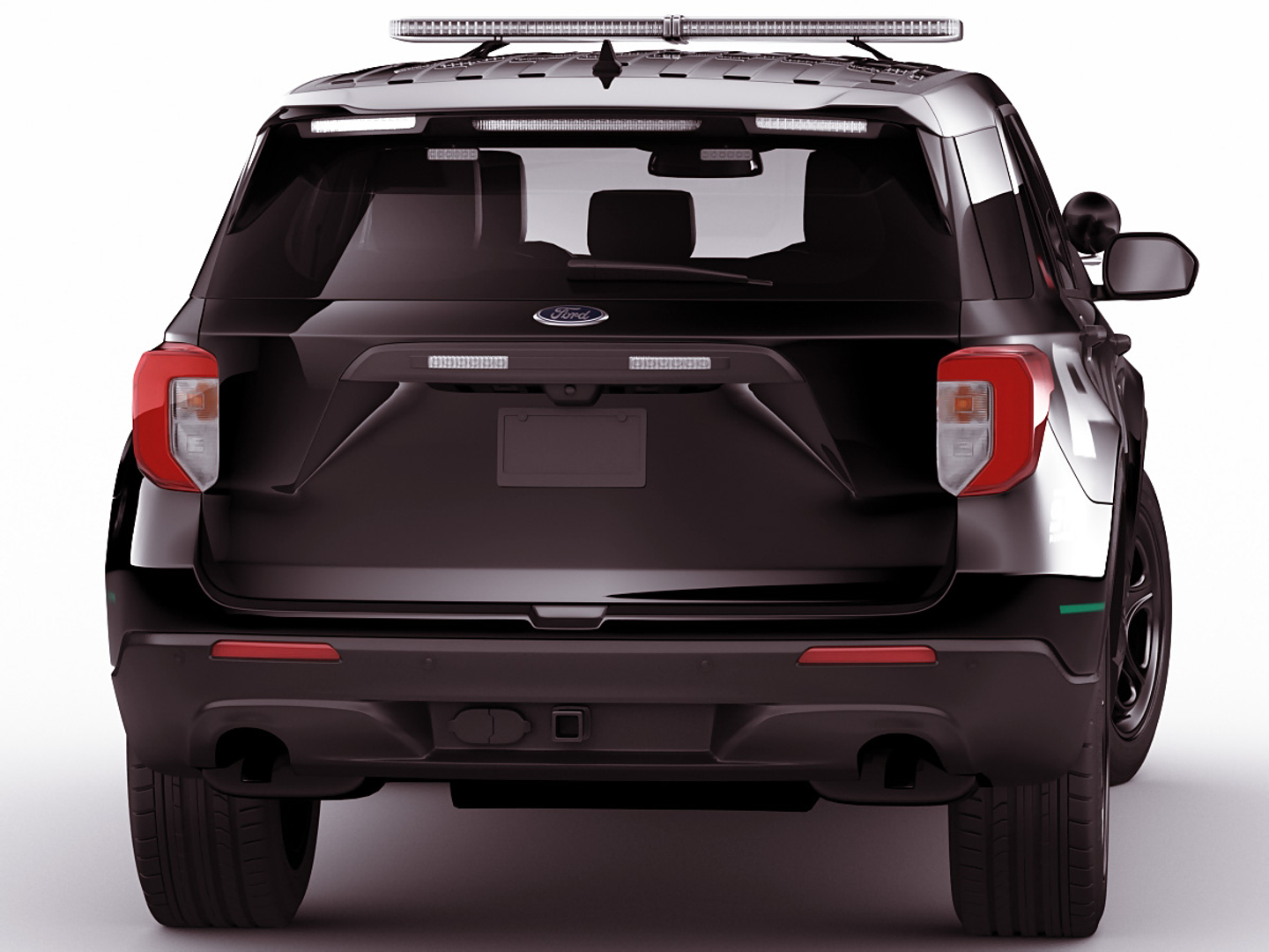 modelo 3d Interceptor de policía Ford Explorer 2020 - TurboSquid 1429975