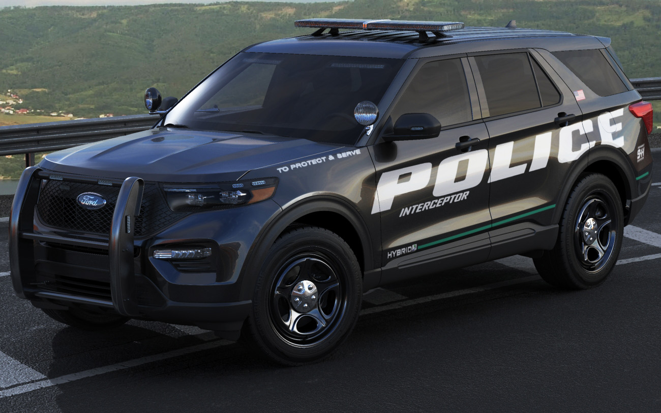 Explorer police interceptor model - TurboSquid 1429975
