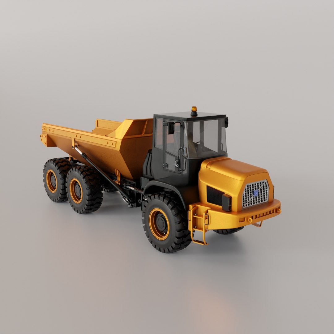 3D Articulated Dump Truck model - TurboSquid 2128006